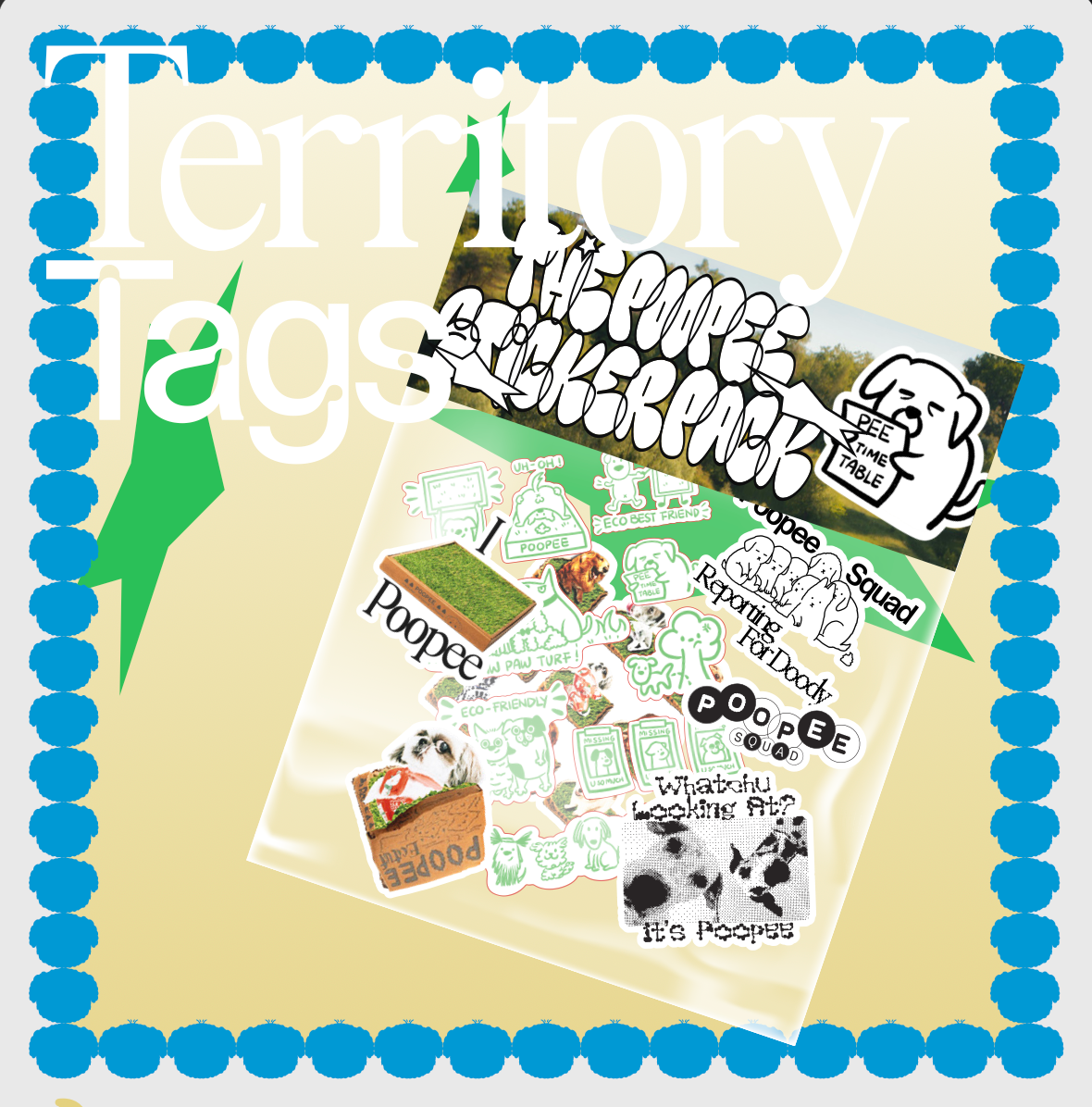 Territory Tag - Stickers – poopee